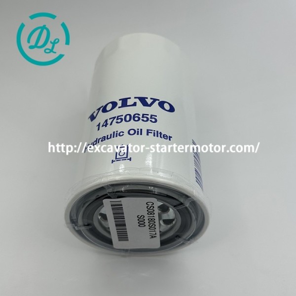 Quality EexcavaStart Volvo EC480D Hydraulic Oil Filter OEM 14750655 14711980 for sale