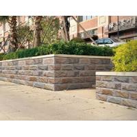 Quality Beige CE Scratch Resistant Outdoor Stone Cladding Tiles 20x40cm for sale