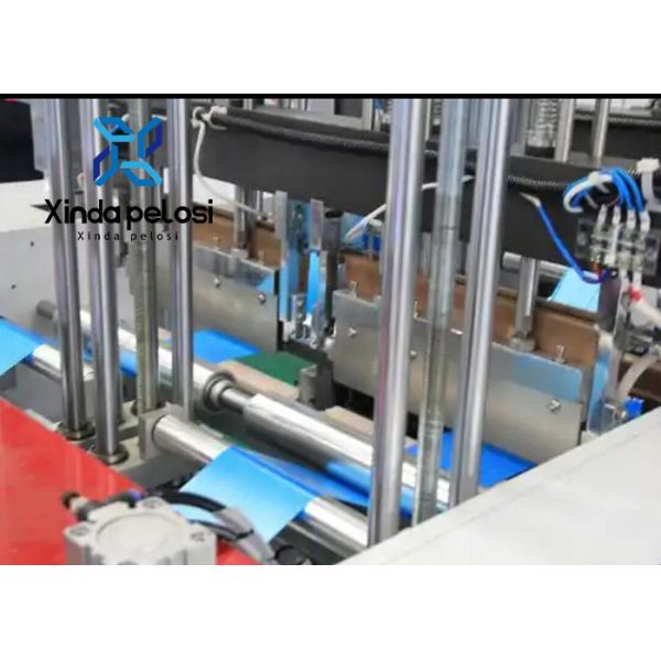 Quality Full Auto Two Lines Coreless Roll Plastic Garbage Bag Making Machine Low Noise for sale