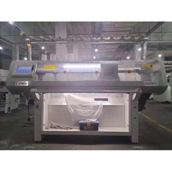 Quality 52 Inch Knitting Width DOUBLE SYSTEM Computerized School Sweater Flat Knitting for sale