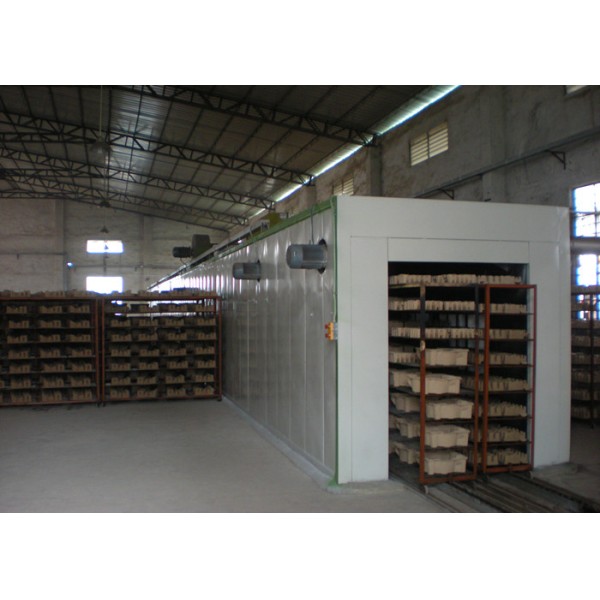Quality Tunnel Type Paper Pulp Molding Machine Drying Production Line ， 220V - 440V for sale