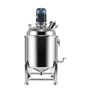 Quality Tap Water or Chiller Cooling Vacuum Homogenizing Emulsifier with 100L Capacity for sale