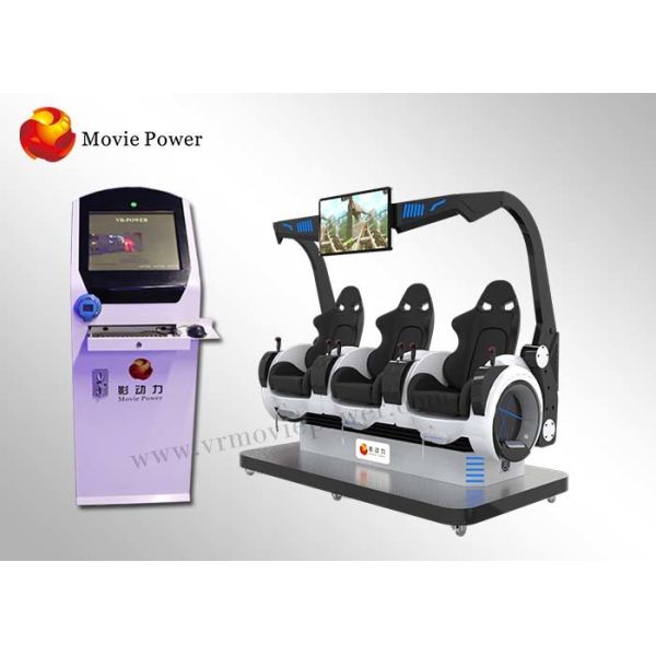 Quality Motion Ride VR Game Simulator , 7D 8D 9D 10D 11D Virtual Reality Cinema for sale