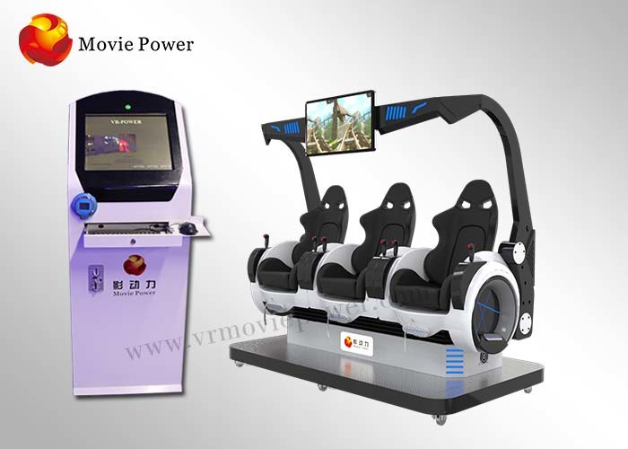 Quality Motion Ride VR Game Simulator , 7D 8D 9D 10D 11D Virtual Reality Cinema for sale