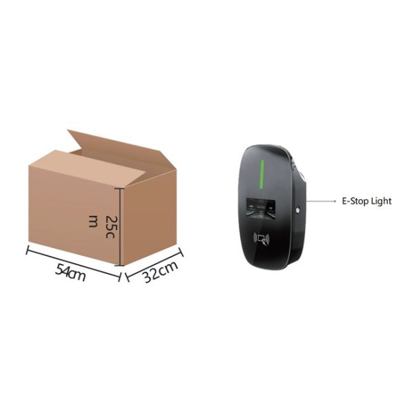 Quality Wall Mounted Electric Car Charging Pile IP65 380Vac Pile Charging for sale