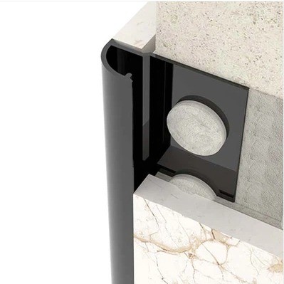 Quality Round Shape Tile Corner Trim Aluminium with Customized Color and Precision for sale