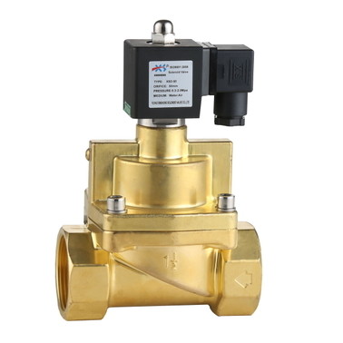 Quality XSP Grade 2 Way High Pressure Piston Steam Solenoid ValveAC 220V/110V for sale