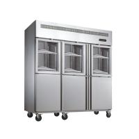 China 1600L Commercial Upright Freezer Restaurant Kitchen Fridge Equipment factory