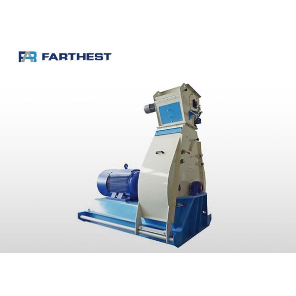 Quality Industrial Low Noise Hammer Mill Crusher For Concentrate Chicken Feed for sale