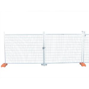 Quality 50x50mm 60x60mm Mesh Temporary Fencing Panels Construction Site Fence Panels for sale