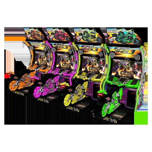 Quality Unis super bike 3 coin operated game machine motor racing game video game for sale