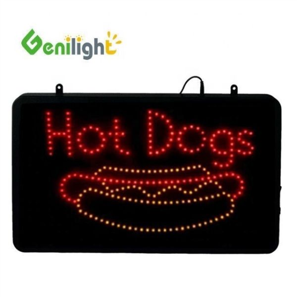 Quality OEM Touch Screen LED Neon Foot Massage Open Sign with Animation and Power On/Off for sale