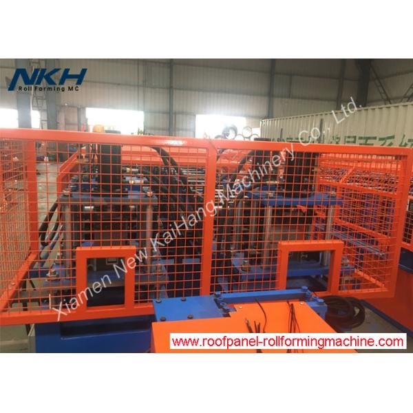 Quality Twin Rows Roof Panel Roll Forming Machine 5T Weight For Ridge Cap Panel for sale