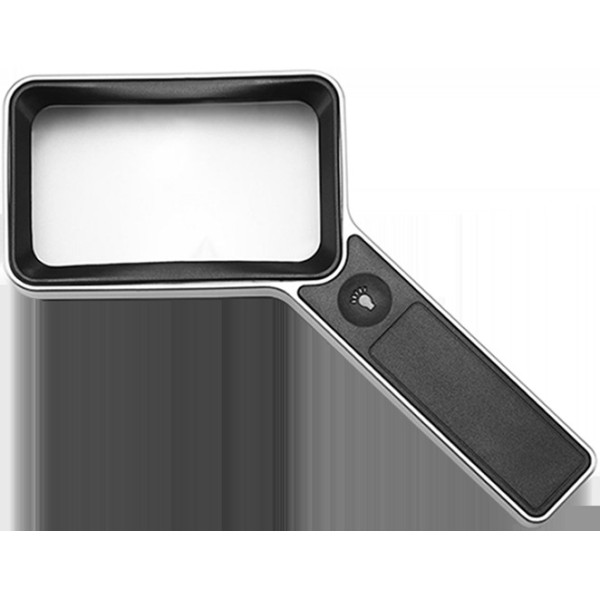 Quality 3 Light Dimmable Rechargeable Magnifier LED K9 Lens Touch Control Ergonomic Handle for sale