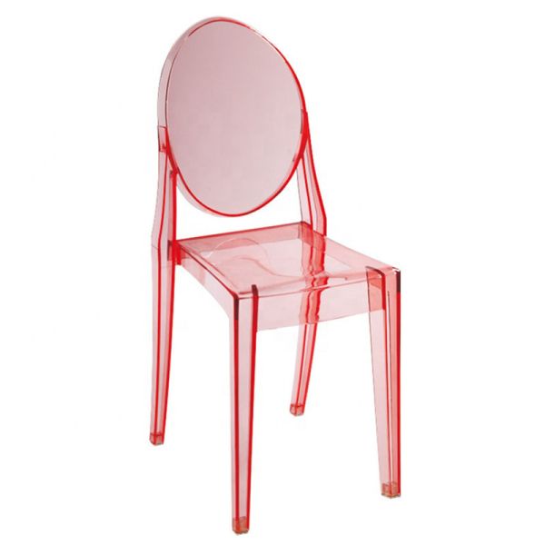 Quality Colourful Pink Chiavari Chairs Polycarbonate Stackable Chiavari Chairs for sale