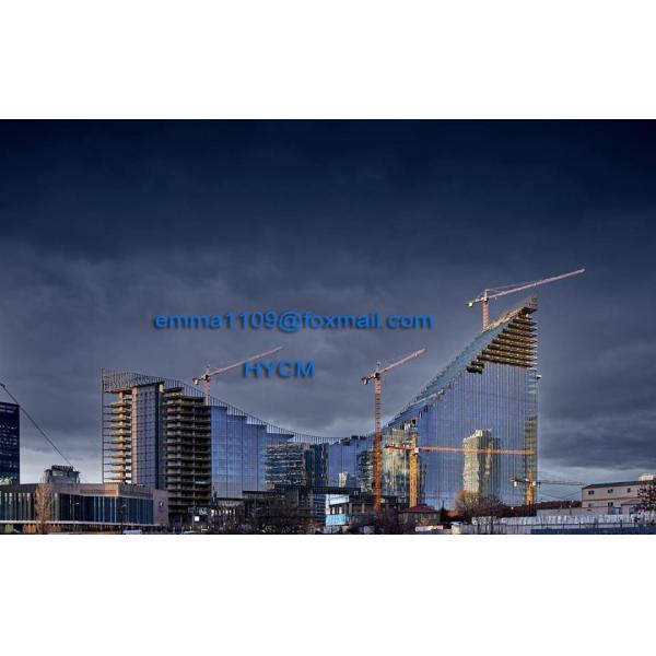 Quality New TC6513 Hammer Head Tower Crane with Jib 65m Tipe Load 1.3t Max.load 8t for sale