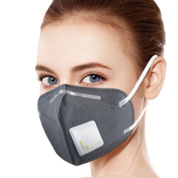 Quality Construction FFP2 Respirator Mask Anti Virus Environment Friendly One Way Valves for sale