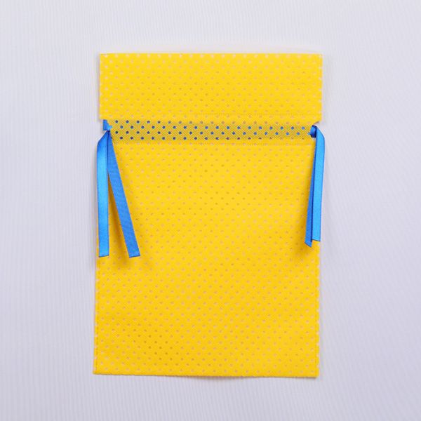 Quality Eco-Friendly Non-Woven Drawstring Bag 16x6x12inches Customizable for sale