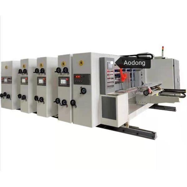 Quality Carton Flexo Printing Slotting Die Cutting Machine 200 Pieces/Min With Stacker for sale