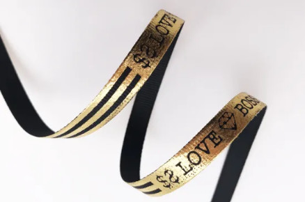 Quality Customized Print Satin Grosgrain Ribbon with Logo For Wrapping Decoration for sale