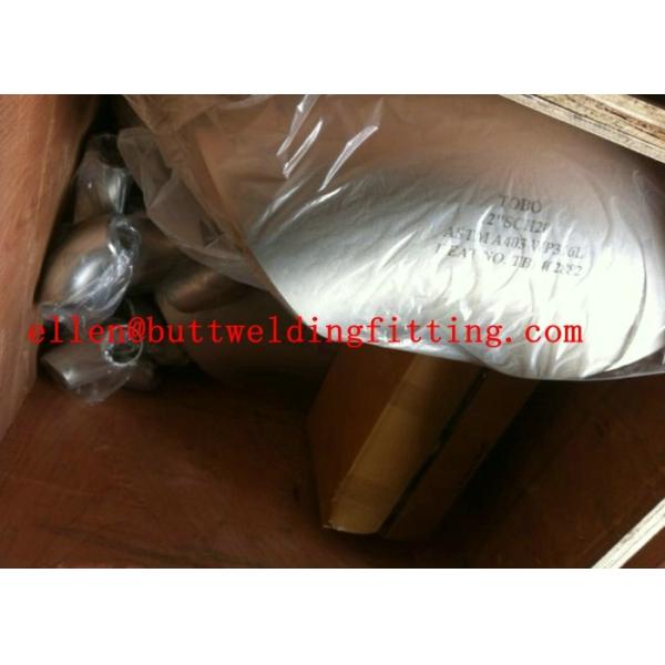 Quality ASTM A403 Seamless Stainless Steel 90 Degree Elbow DN15 - DN1200 for sale