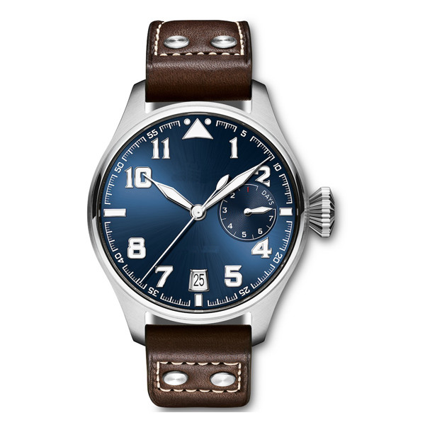 Quality Big Pilot 316L stainless steel men watch 10Bar Waterproof 15mm thickness for sale