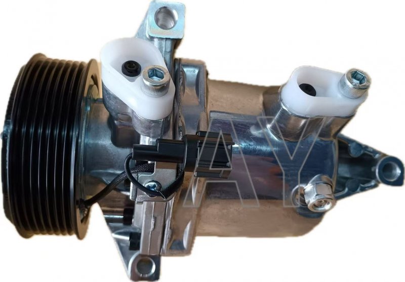 Quality Nissan AC Compressor with 7PK Grooves and R134A Refrigerant for Versa Note 2014 for sale