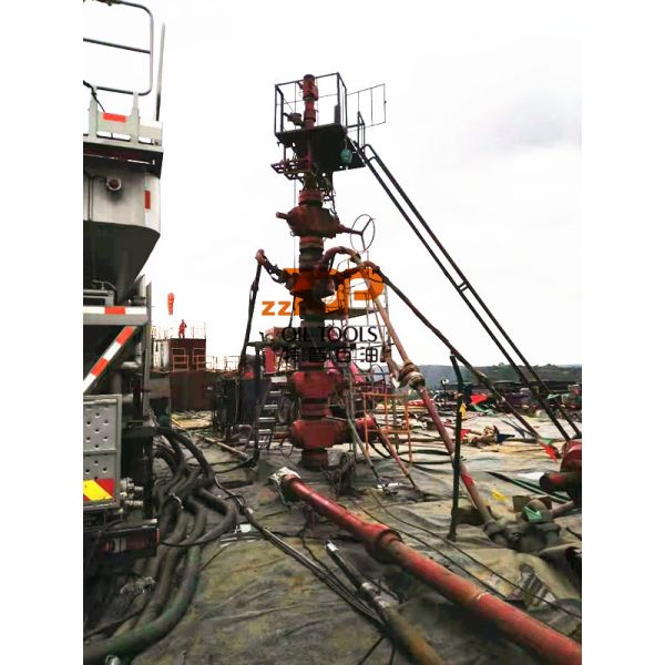 Quality 4 - 1 / 16" Fracking Christmas Tree Frac Stack Wellhead Christmas Tree For for sale