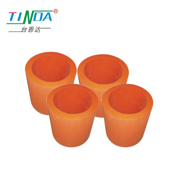 Quality High Durability High Temp Hot Pressed Silicone Rubber Roller Customizable for sale