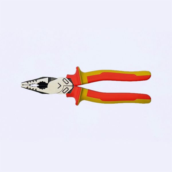 Quality 8" High Leverage Multi-Function Combination Pliers VDE insulated handles hand for sale