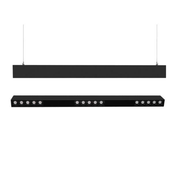Quality 50w Surface Mounted Linear Led Lights Ip20 5000k Office Energy Saving for sale