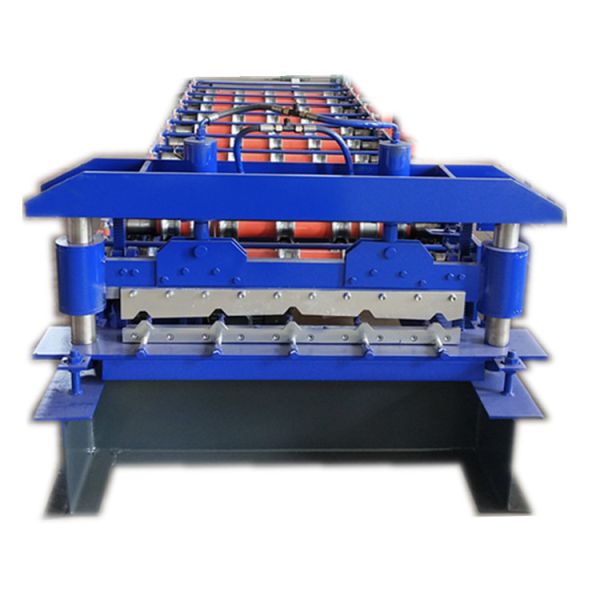 Quality 7200mmx1600mmx1500mm  0.8mm GI AI Wall Panel Roll Forming Machine for sale