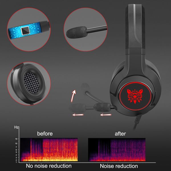 Quality USB RGB Onikuma K9 2.2m Auriculares Gaming Headset for sale