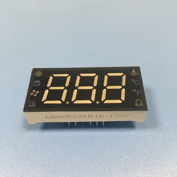 Quality SGS Custom LED Display , Multi color 7 Segment Display for temperature humidity for sale
