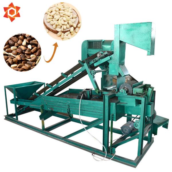 Quality High Efficiency Pine Nut Dehulling Machine Good Mechanical Stability Easy To for sale