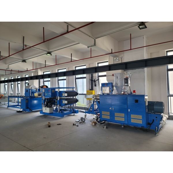 Quality 45mm Single Screw Extrusion Machine for PET Solid Rod Stick Bar for sale