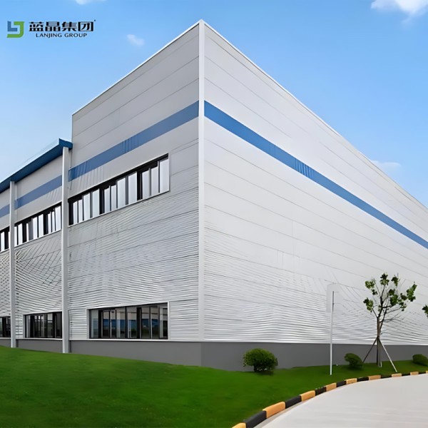 Quality Graphic Steel Workshop Building Light Weight Portal Frame Structure for sale