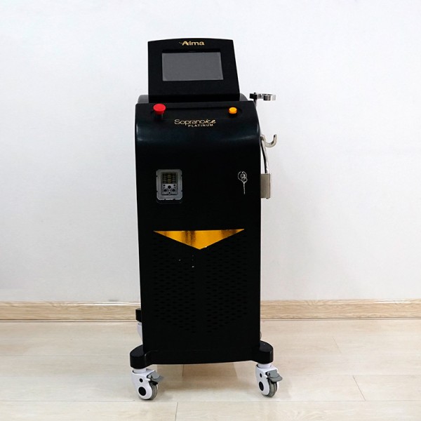 Quality 3 Wavelength Laser 808nm Diode Hair Remover Machine  755 808 1064nm Permanent Hair Removal Machine for sale
