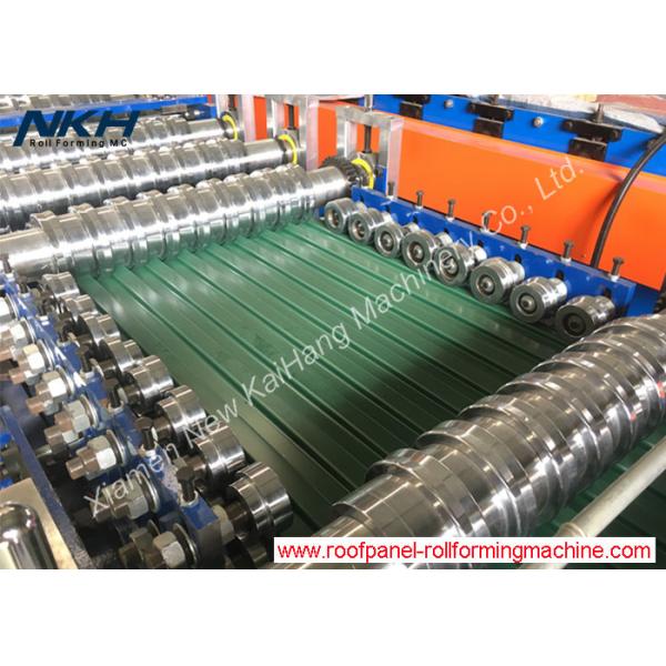Quality Steel Door Frame Roll Forming Machine Fenestrated Shutter Roll Forming Machine for sale