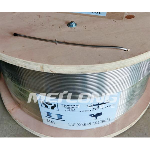 Quality Duplex 2205 Stainless Steel Coiled Tubing 10000Psi Stainless Steel Capillary for sale