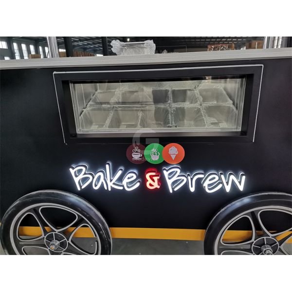 Quality Multi-Function Coffee Carts Food Carts Mobile Food Cart for Ice Cream for sale