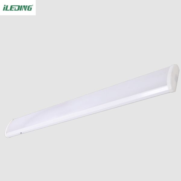 Quality IP65 40W 46W 347V ETL DLC Office Led Wraparound Lighting Fixture Low-Profile 140Lm/W for sale