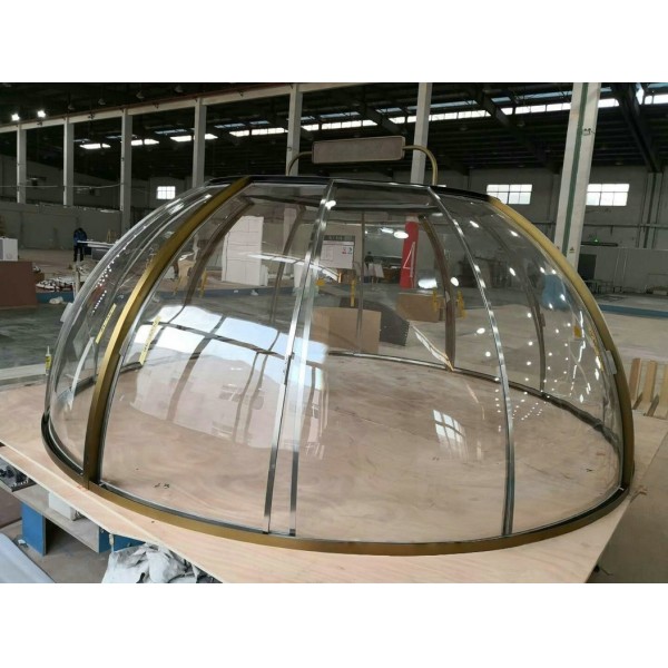 Quality Hot Bent Tempered Glass Panel for Architectural Use for sale