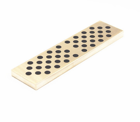 Quality Solid Bronze Self Lubricating Bearing | Graphite Slide Wear Plate for sale