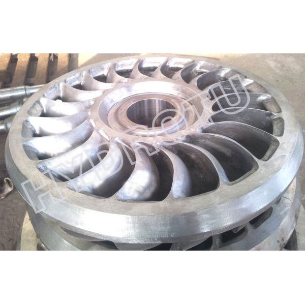 Quality High Specific Speed Turgo Hydro Turbine / Turgo Water Turbine with Stainless for sale