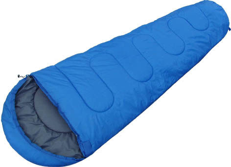 Quality Travel Camping Water Resistent 190T Poly Cotton Sleeping Bag 230X80X50cm for sale