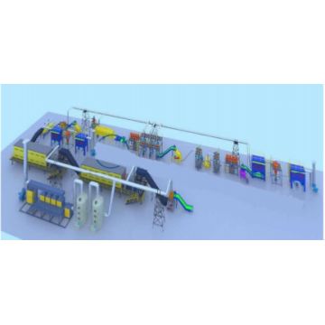 Quality waste lithium ion battery recyling machine 1.5tons per hour for sale