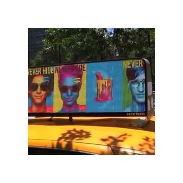 Quality 3G Wireless Wifi Taxi LED Display Full Color Double Sides Bus Led Display Screen for sale