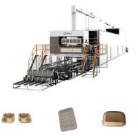 Quality Stable Strawberries Fruit Tray Making Machine With Stainless Steel Rotating Drum for sale