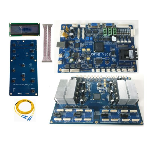 Quality PET Film Heat Transfer Printer i3200 Four Head Inkjet Board Kit for sale